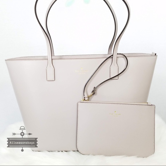 kate spade | Bags | Kate Spade Small Harmony Tote Set Nouveaux Neutral ...